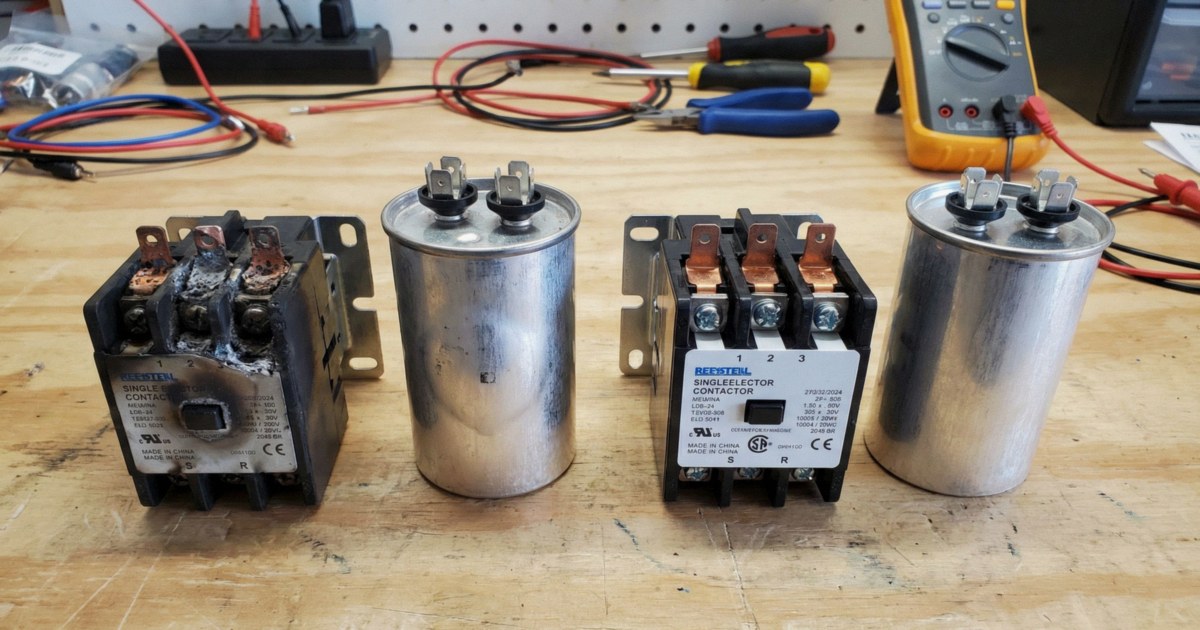 Common HVAC Electrical Failures: Contactors, Capacitors, Relays, and ...